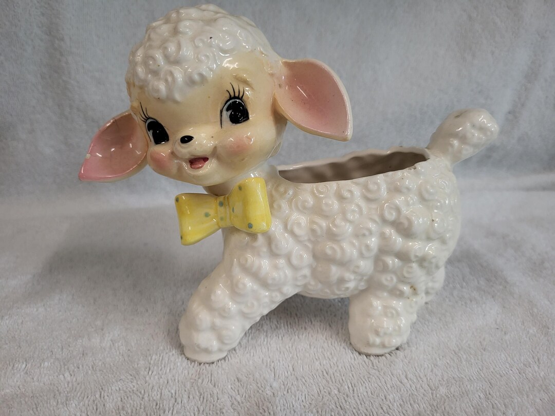 Vintage Lamb Planter Maybe Rubens - Etsy