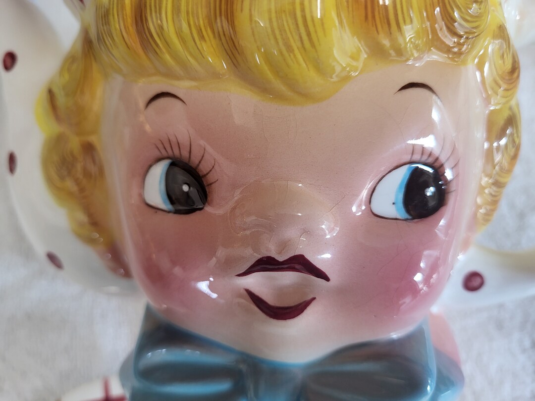 Pretty Vintage Miss Dainty Teapot, Cream,sugar,shakers,cookie Jar - Etsy