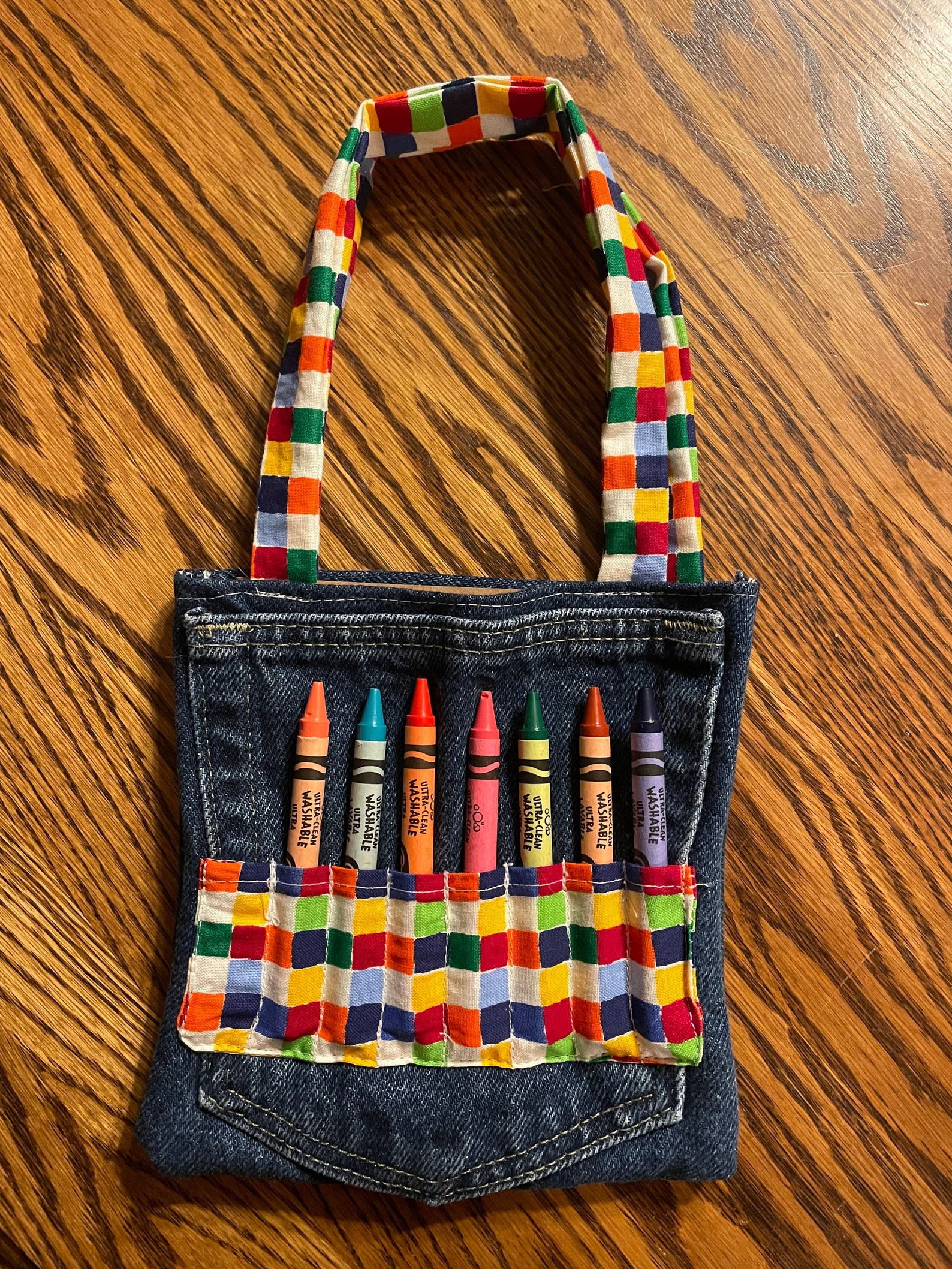 Crayon To-go Bag W/ Accessories - Etsy