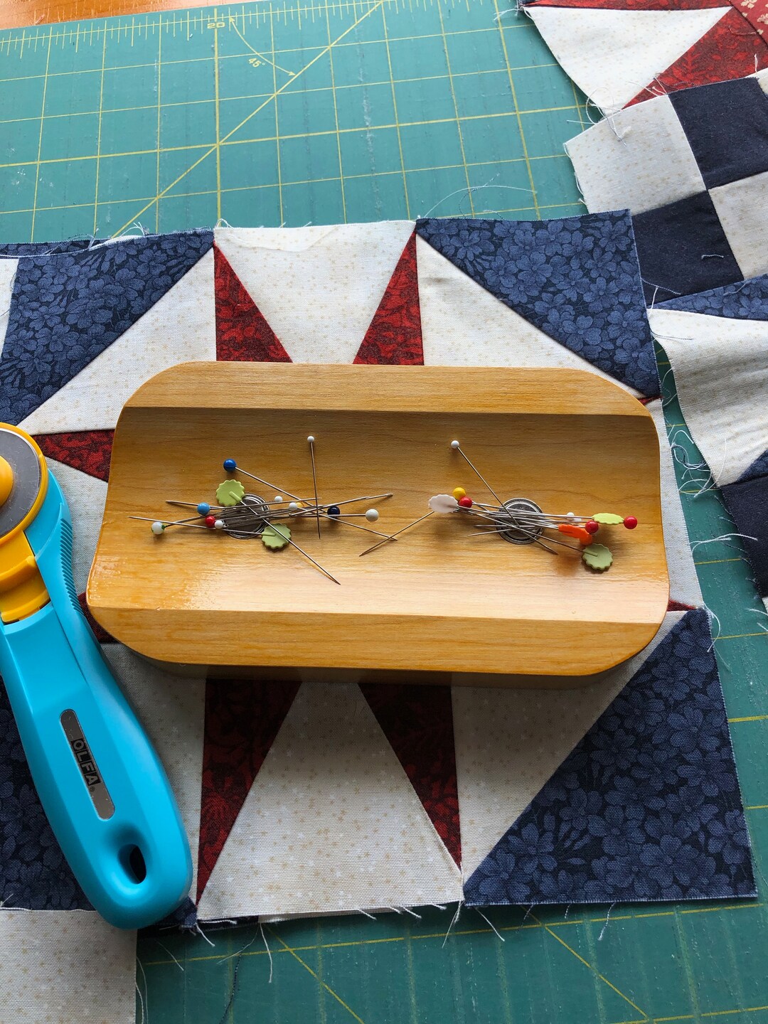 Sewing Pin Trayquilting Pin Tray - Etsy