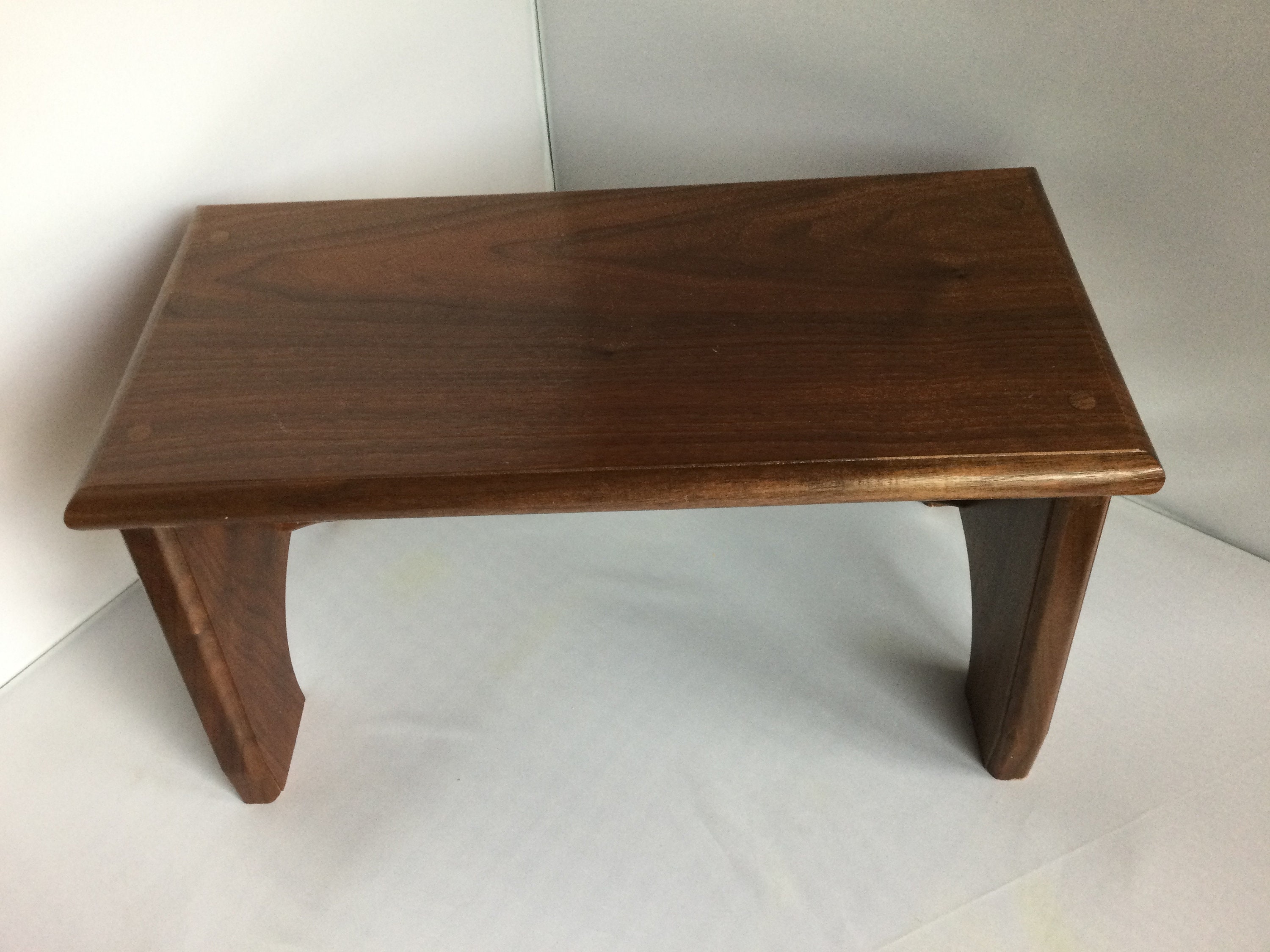 Child Step Stool Walnut Step Stool Adult Step Stool - Etsy