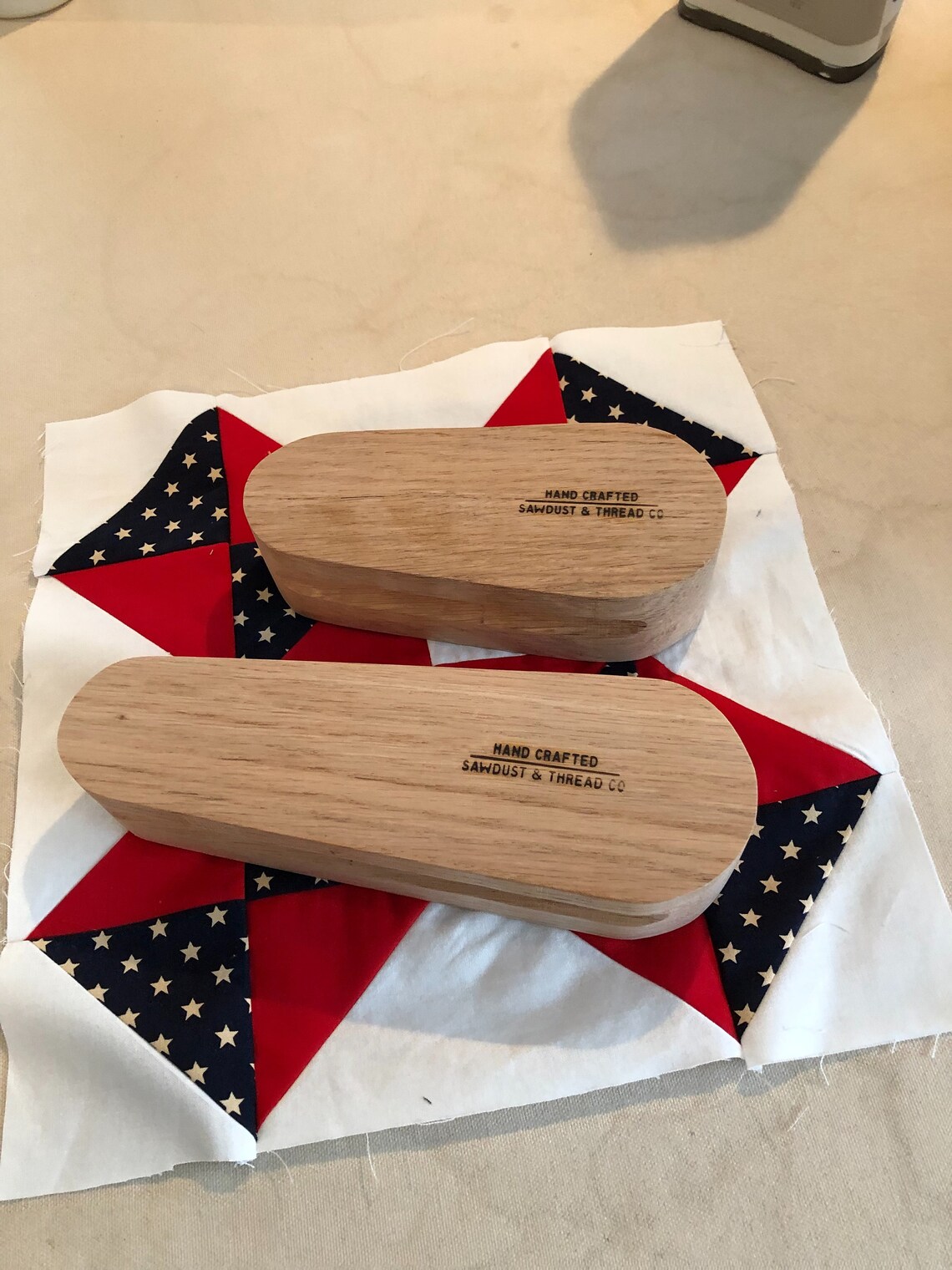 Tailor's Clapper| Standard and Small Size Clappers| Set of Two Clappers ...