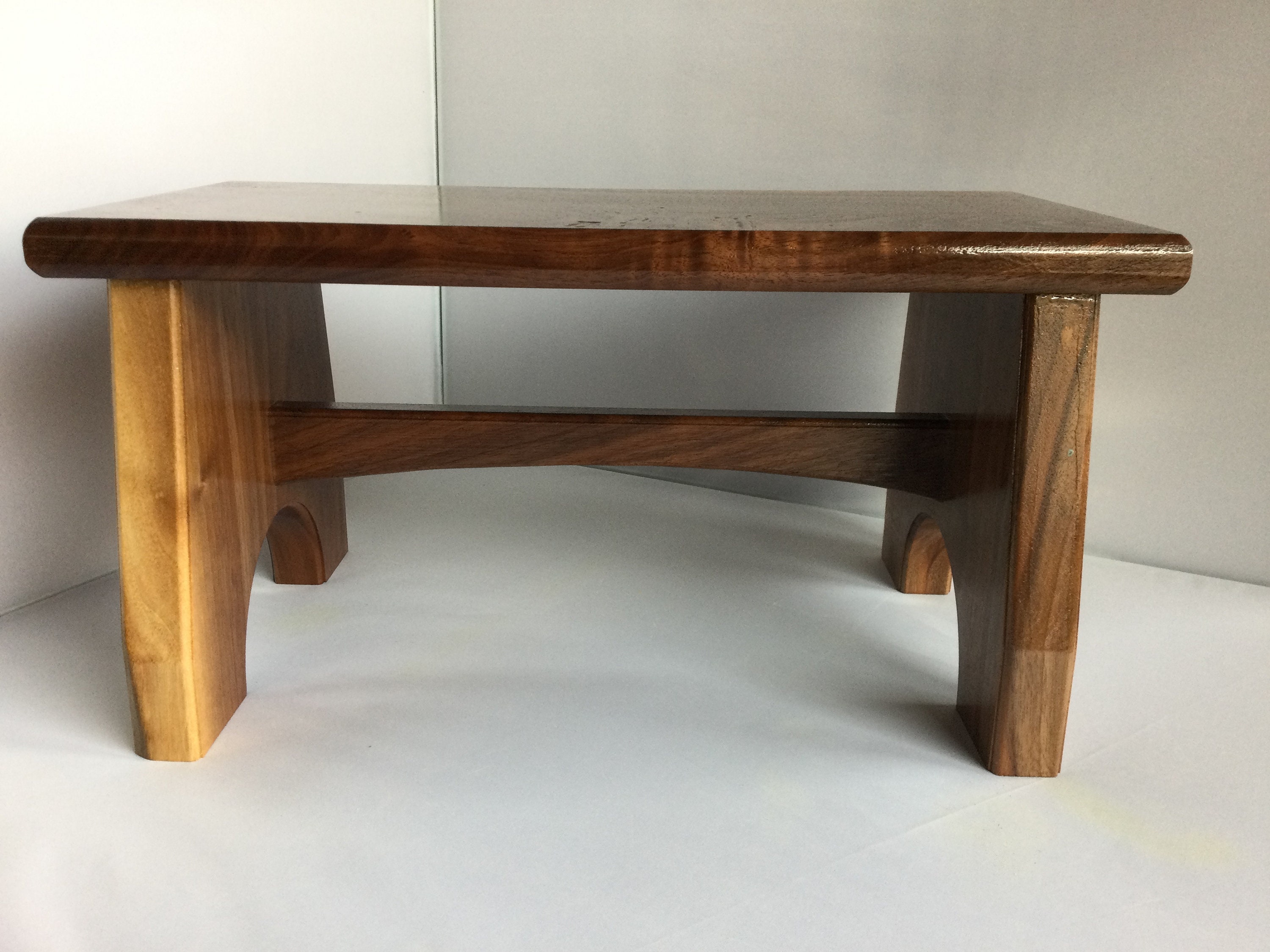 Child Step Stool Walnut Step Stool Adult Step Stool - Etsy