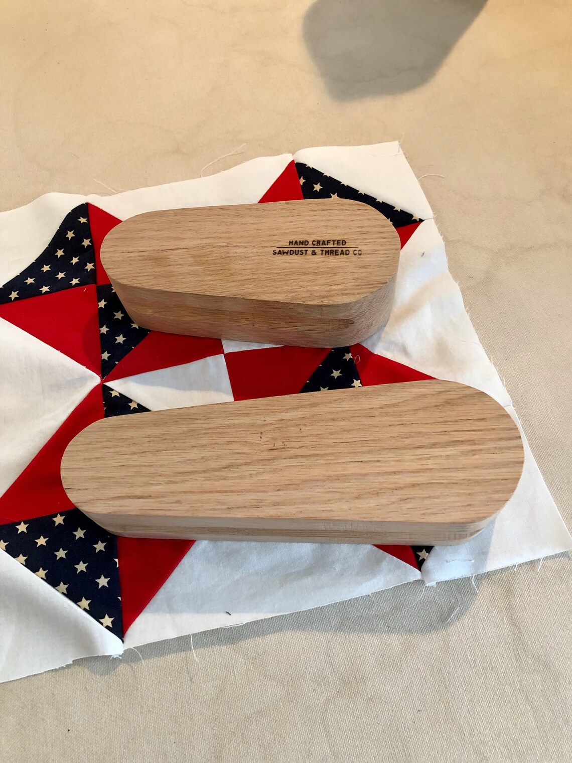 Tailor's Clapper| Standard and Small Size Clappers| Set of Two Clappers ...