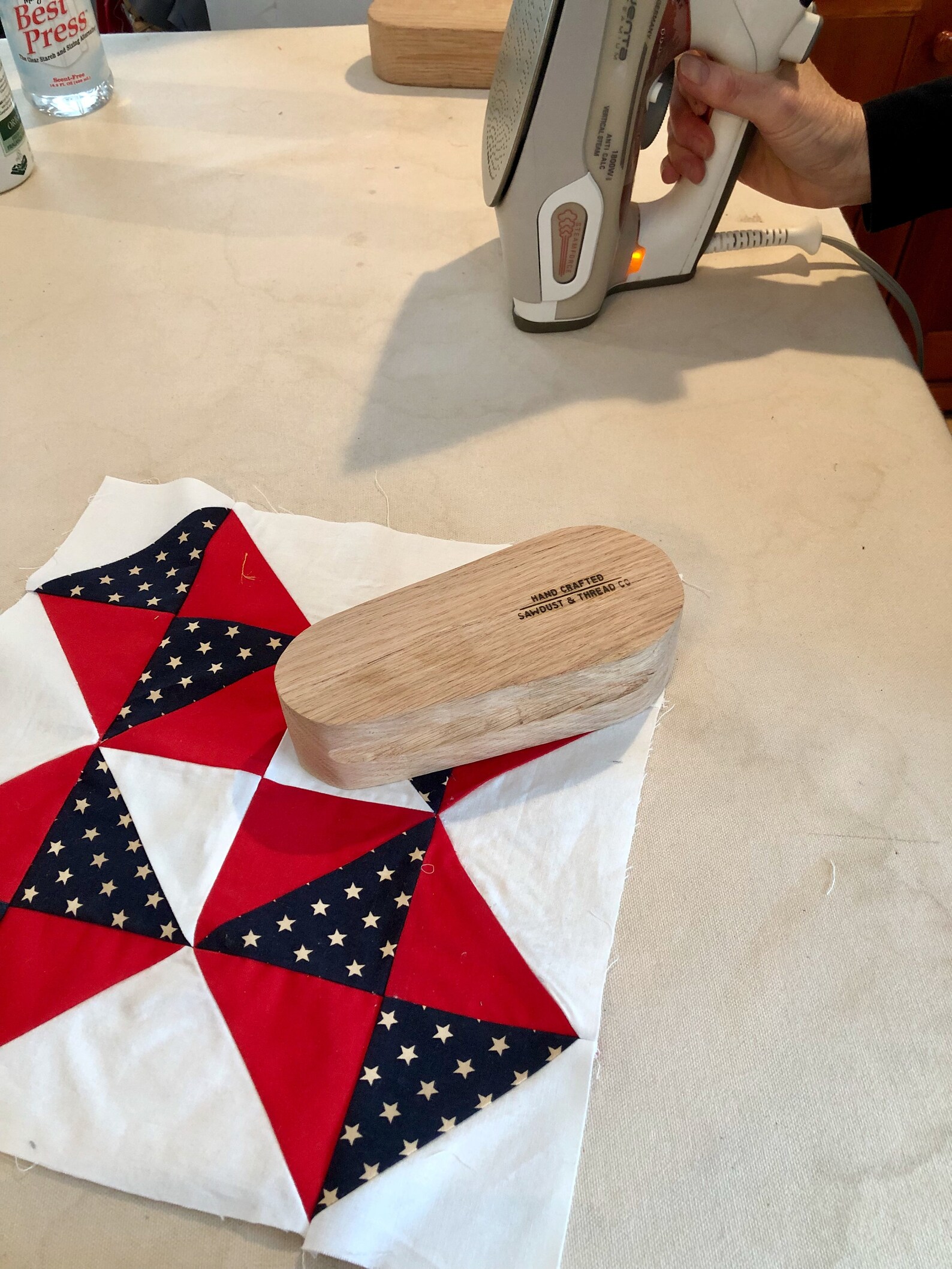 Tailor's Clapper| Standard and Small Size Clappers| Set of Two Clappers ...