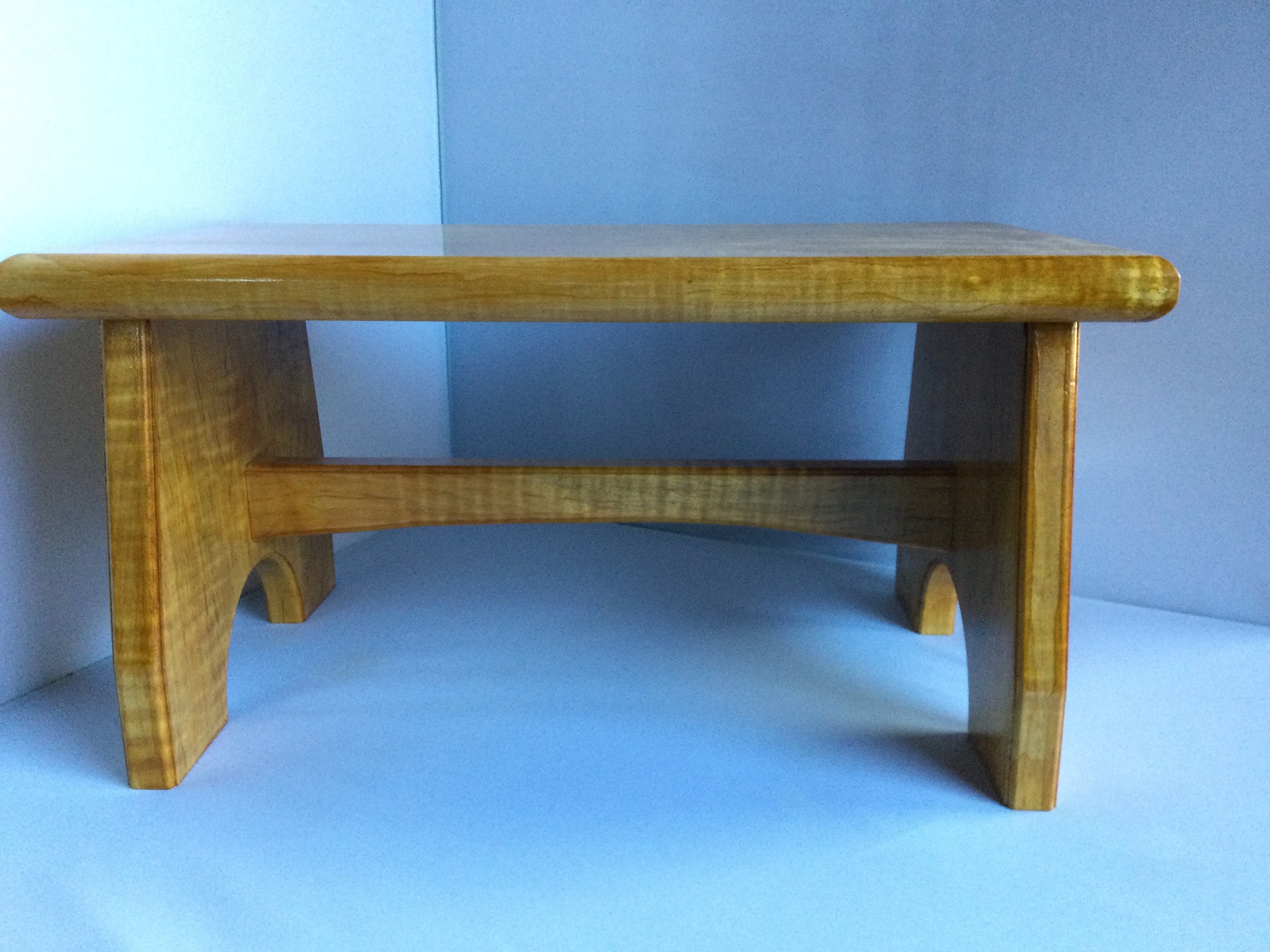 Adult Tiger Maple Hardwood Step Stool Handcrafted Step Stool - Etsy