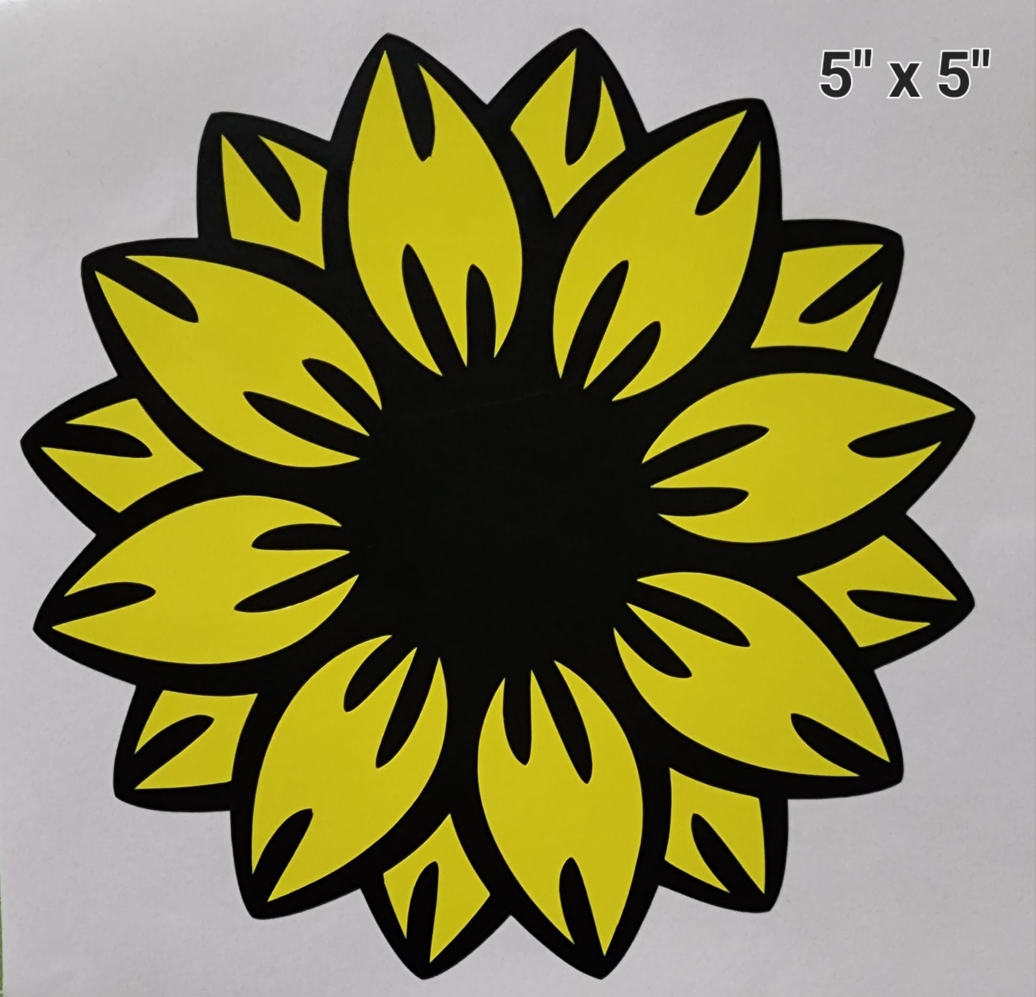 Sunflower Car Decal - Etsy