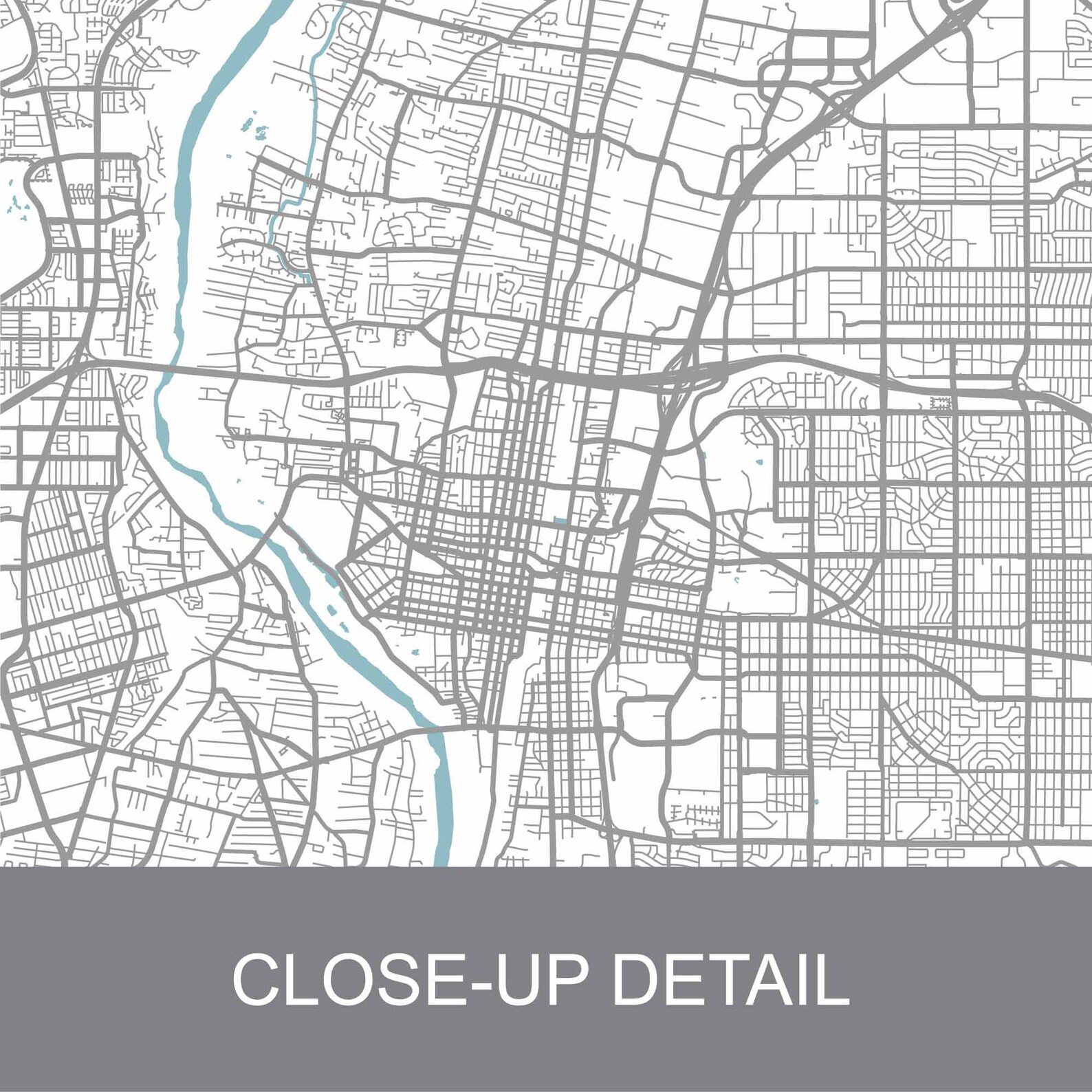 Custom City Map Digital Download Personalized Map Any City | Etsy Canada