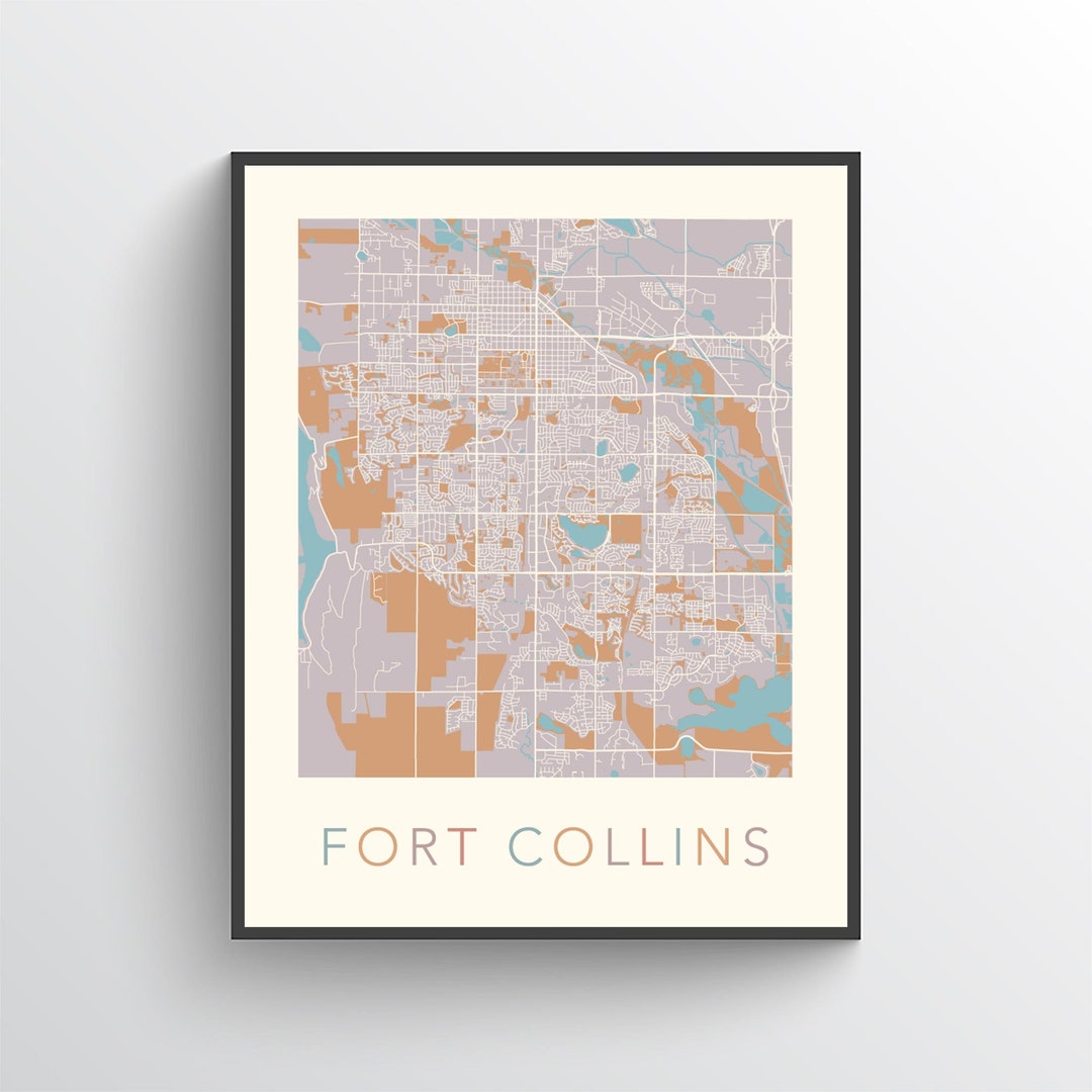 Fort Collins Map, Fort Collins CO, Fort Collins City Map, Fort Collins ...