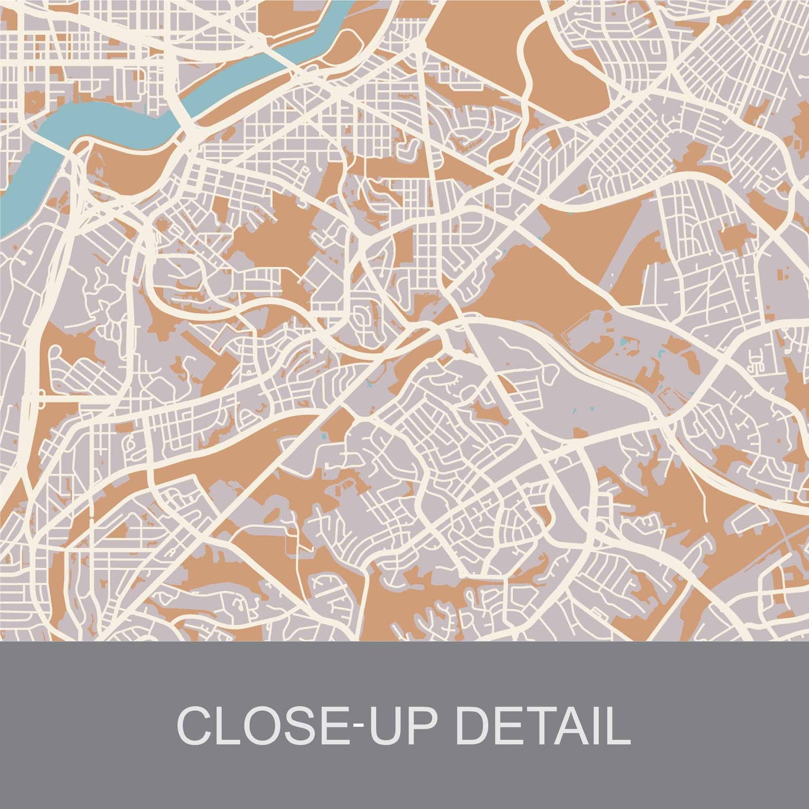 Washington Map Washington Street Map Washington City Map - Etsy