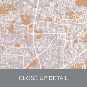 Mobile Map, Mobile Alabama, Mobile Print, Mobile Poster, Mobile Art ...