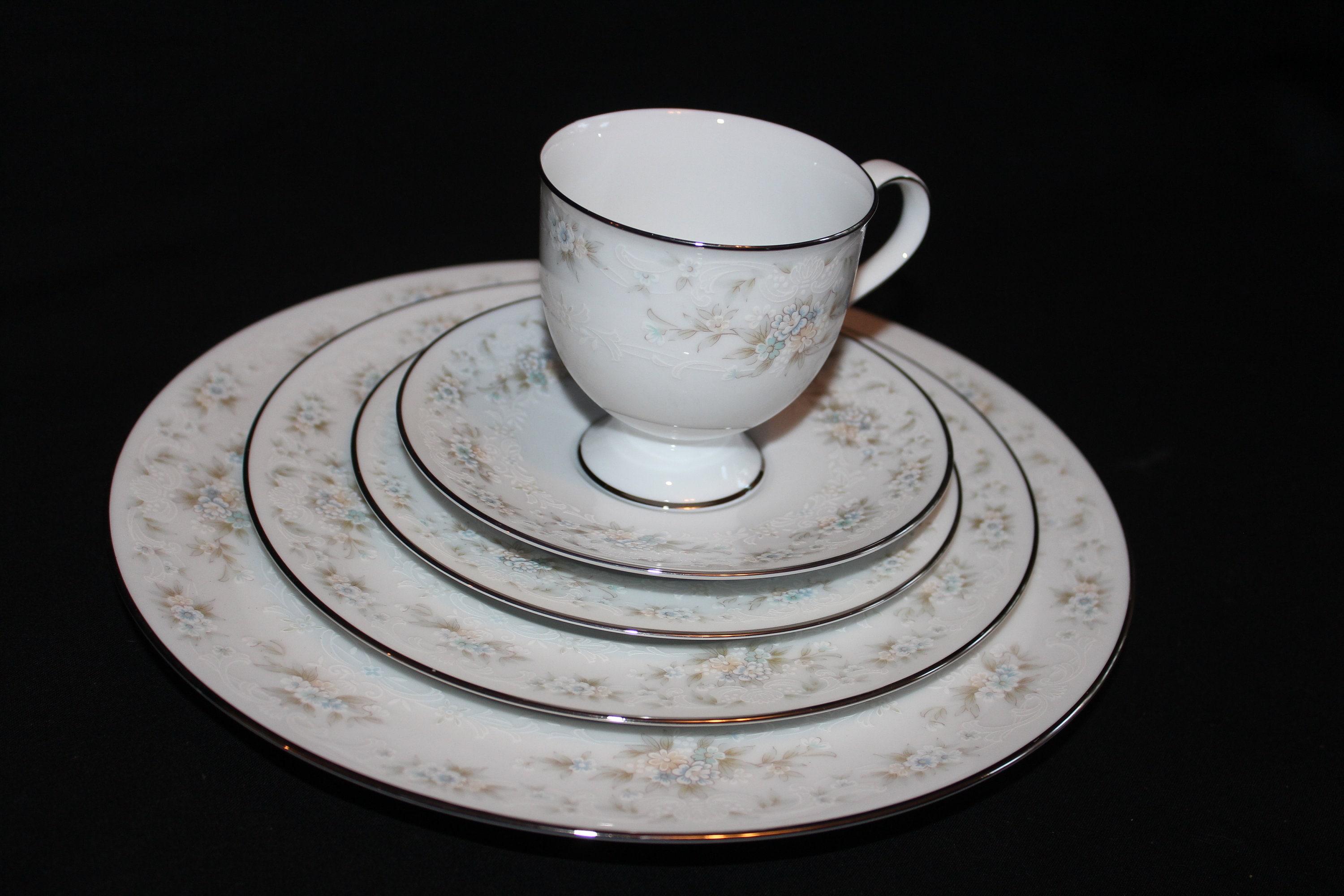 Very Rare Noritake Patience Ireland Porcelain China Set for 8 Persons ...