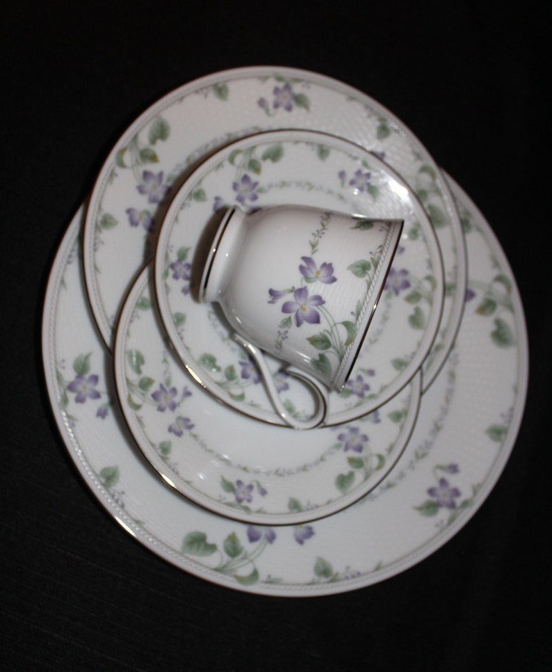 Rare Noritake Morning Poem Complete Fine China Set for 6 - Etsy