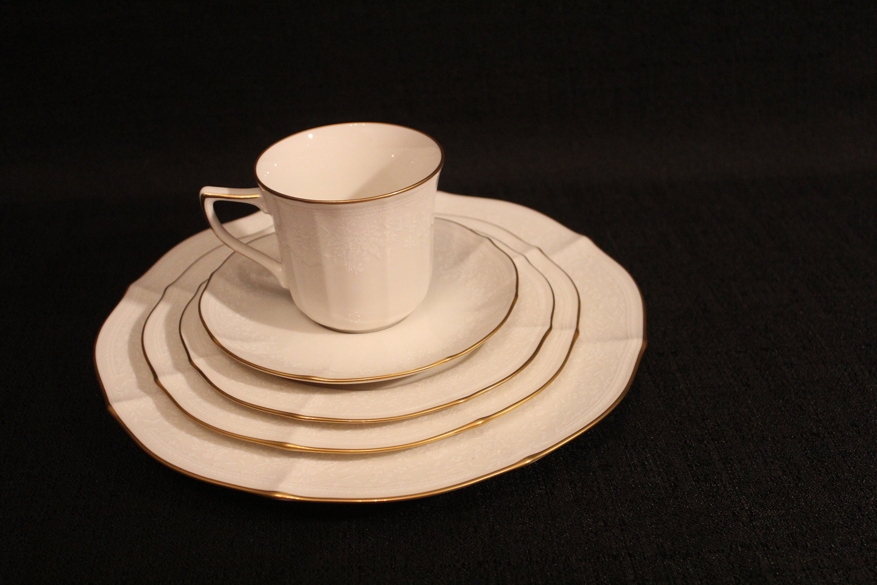 Beautiful Noritake Chandon Fine China Set of 8 Full Place Settings - Etsy