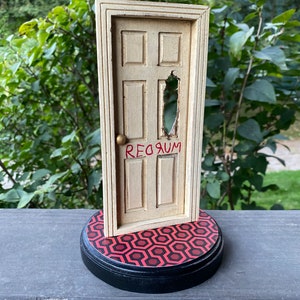 The Shining Redrum Door Horror Décor Miniature Diorama - Etsy
