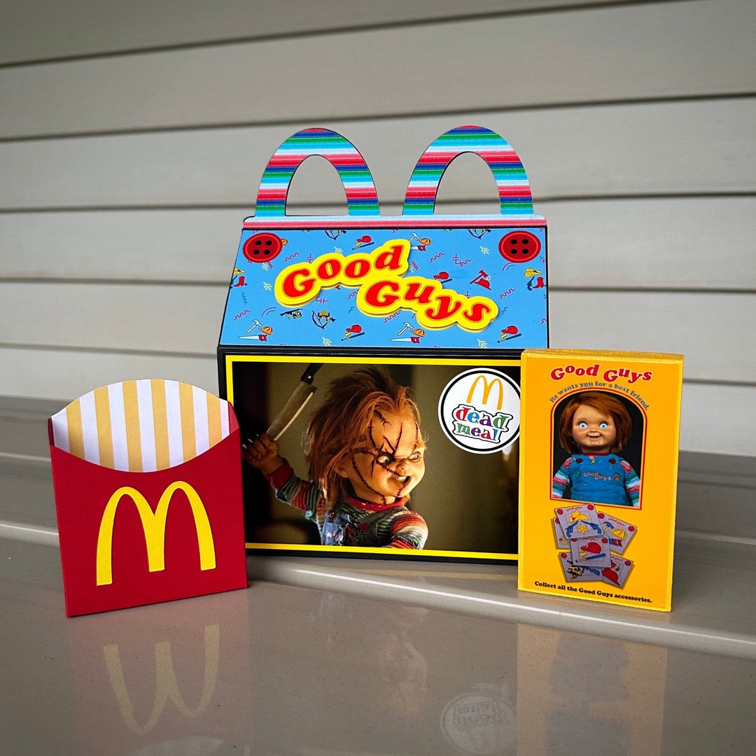 Mcdonalds Chucky Childs Play Happy Meal Horror Collectors Box With ...