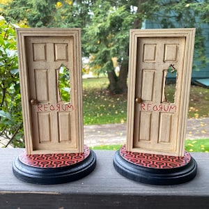 The Shining Redrum Door Horror Décor Miniature Diorama - Etsy