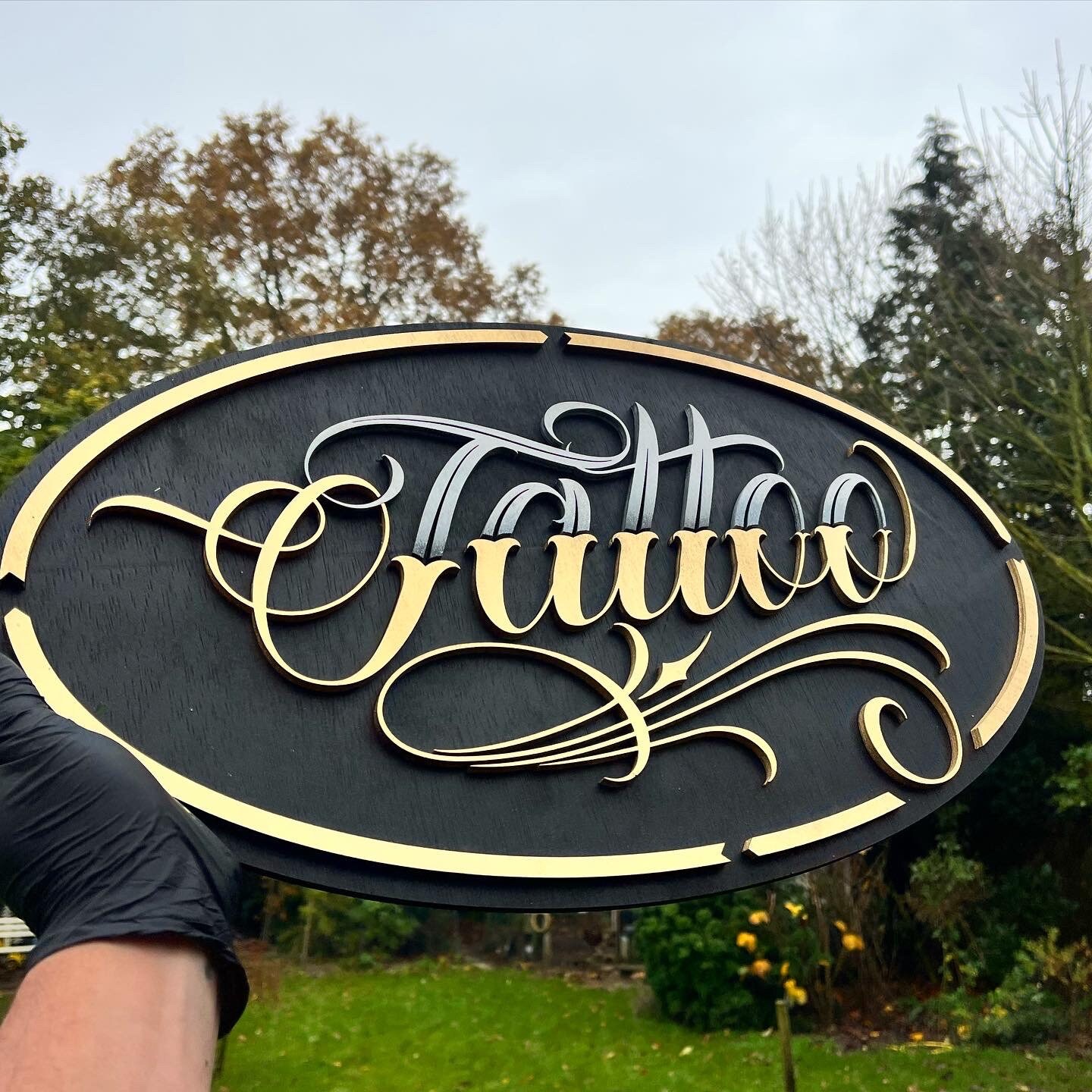 Classic Vintage Tattoo Sign Custom Studio & Office Decor for Tattoo ...