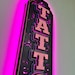 Tattoo Sign LED Custom Handmade LED Tattoo Sign Laser-cut Wooden Light ...