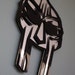 MF Doom Mask Mirror: Handcrafted Black & Silver Acrylic Wall Art - Etsy