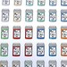 Medication Prescription Planner Stickers RX Refill Reminder - Etsy