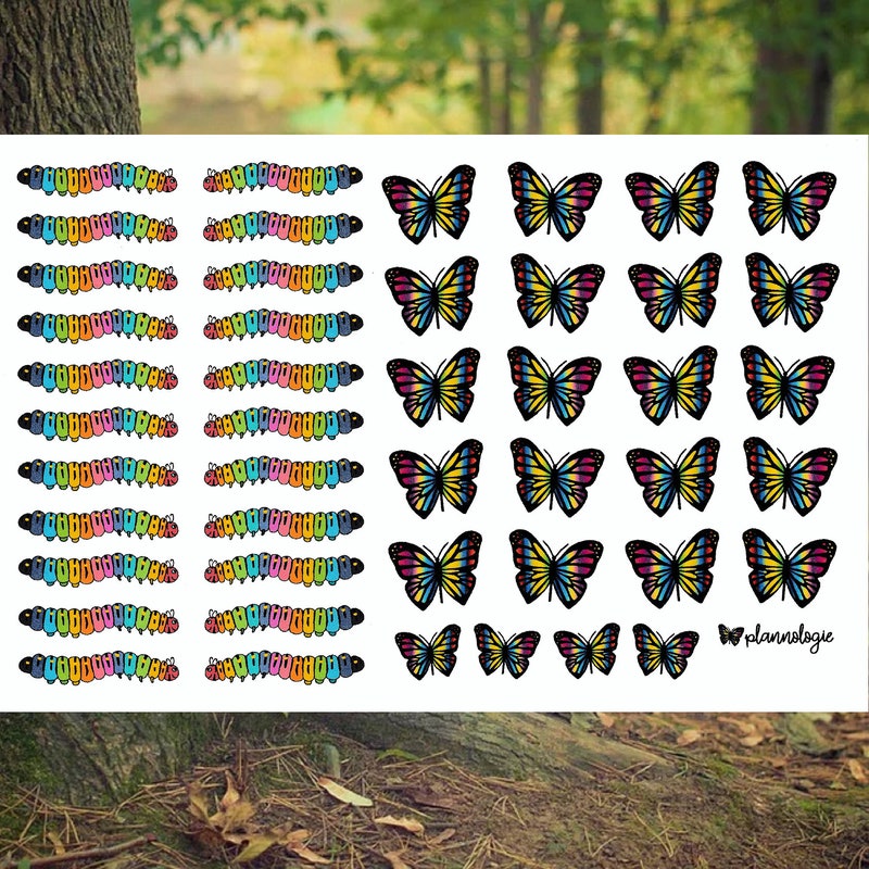 Rainbow Caterpillar - Etsy