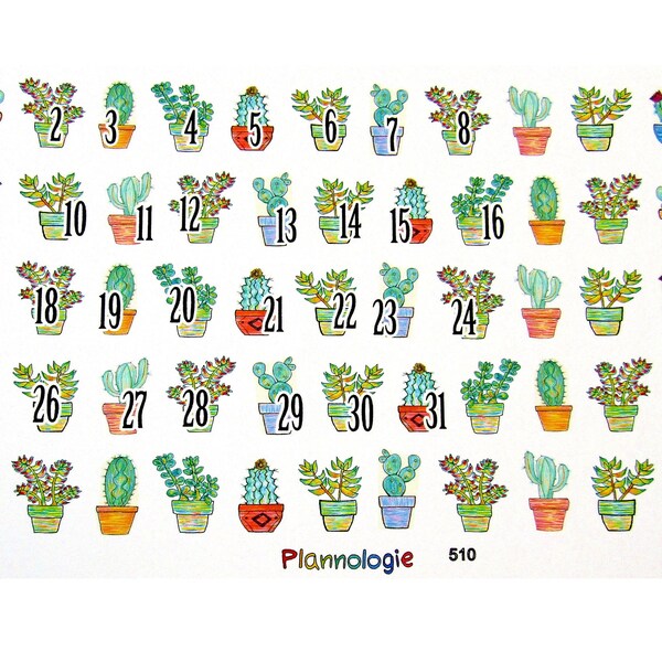 Cactus Planner Cover - Etsy