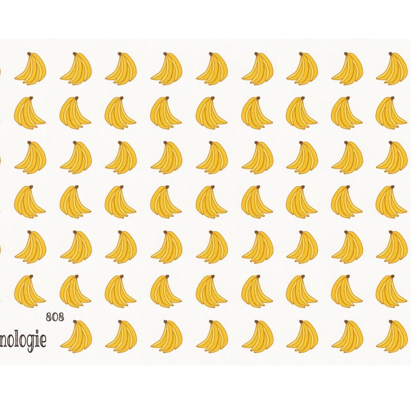 Banana Sticker - Etsy