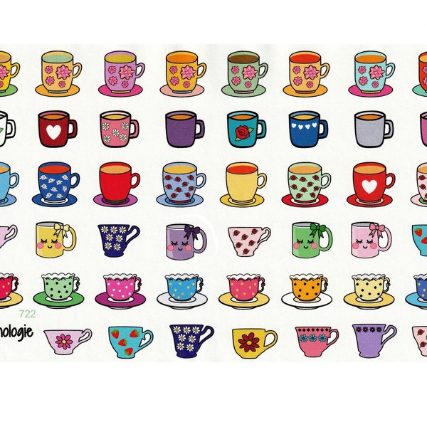 Cup Stickers - Etsy