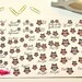 School Bus Planner Stickers - School Bus Icon - Etsy