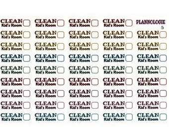 Spring Cleaning Planner Stickers Cleaning Stickers Cleaning List ...