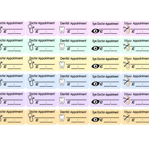 Doctor Appointment Card - Etsy