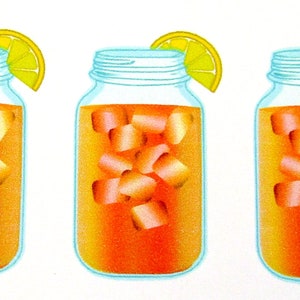 Sweet Tea Stickers - Iced Tea Stickers - Sweet Tea Planner Stickers ...