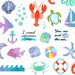 Under the Sea Stickers Sea Life Planer Stickers - Etsy