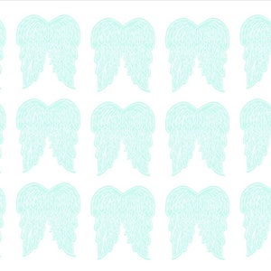 Angel Wings Stickers, Planner Stickers, BUJO Stickers, Wing Stickers - Etsy