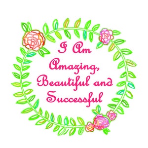 Affirmation Stickers - Motivational - Positive - Happy - Etsy