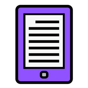 EREADER Icon Stickers - Book Lover Icon Stickers - Book Planner ...