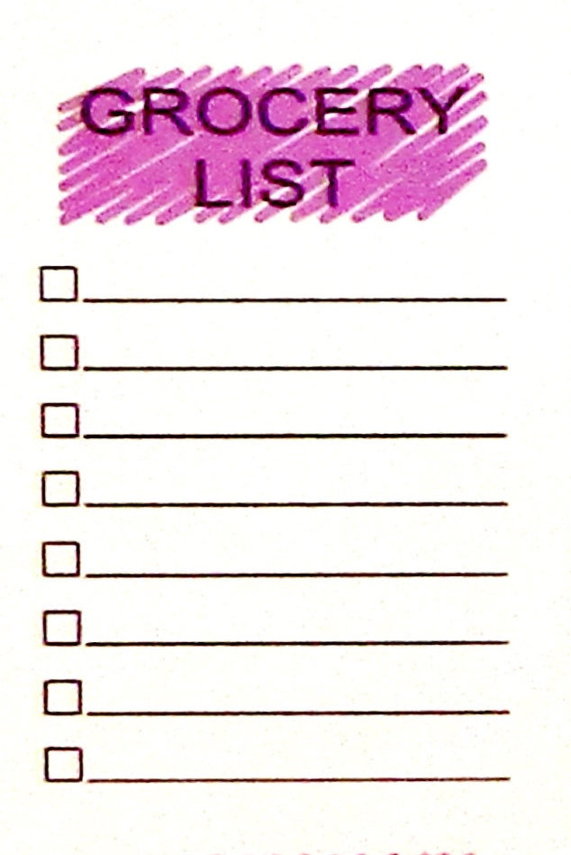 Grocery Checklist Stickers Grocery List Shopping Planner - Etsy Hong Kong