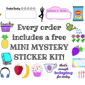 Summer Bucket List Sticker Set - Etsy