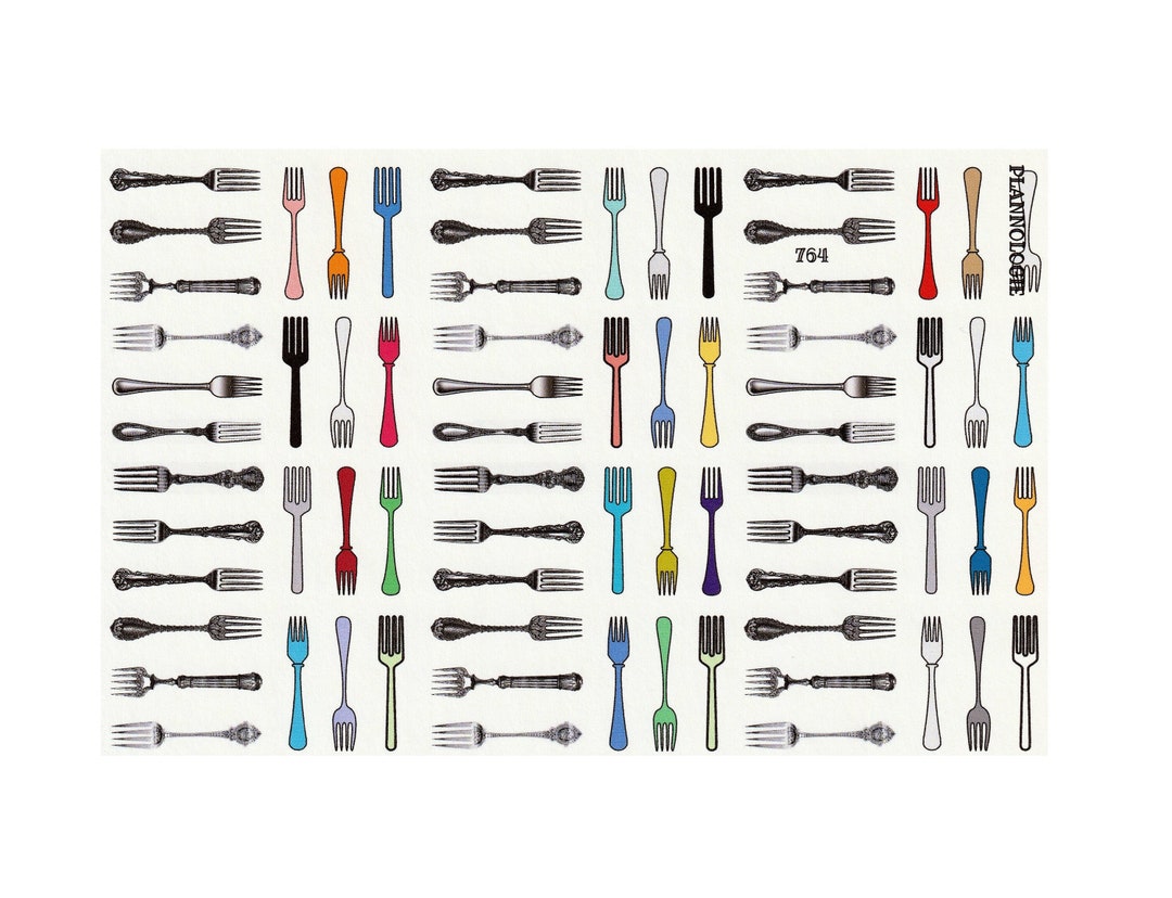 Forks Stickers - Fork Icon - Meal - Dinner - Food - Eat - Planner ...