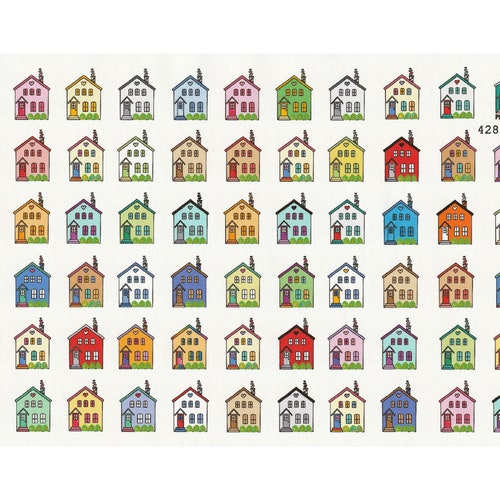 House Stickers House Party Invitation Real Estate Stickers - Etsy