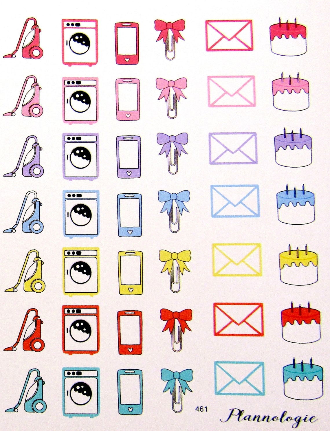 Icon Planner Stickers Daily Life Daily Icons Life - Etsy