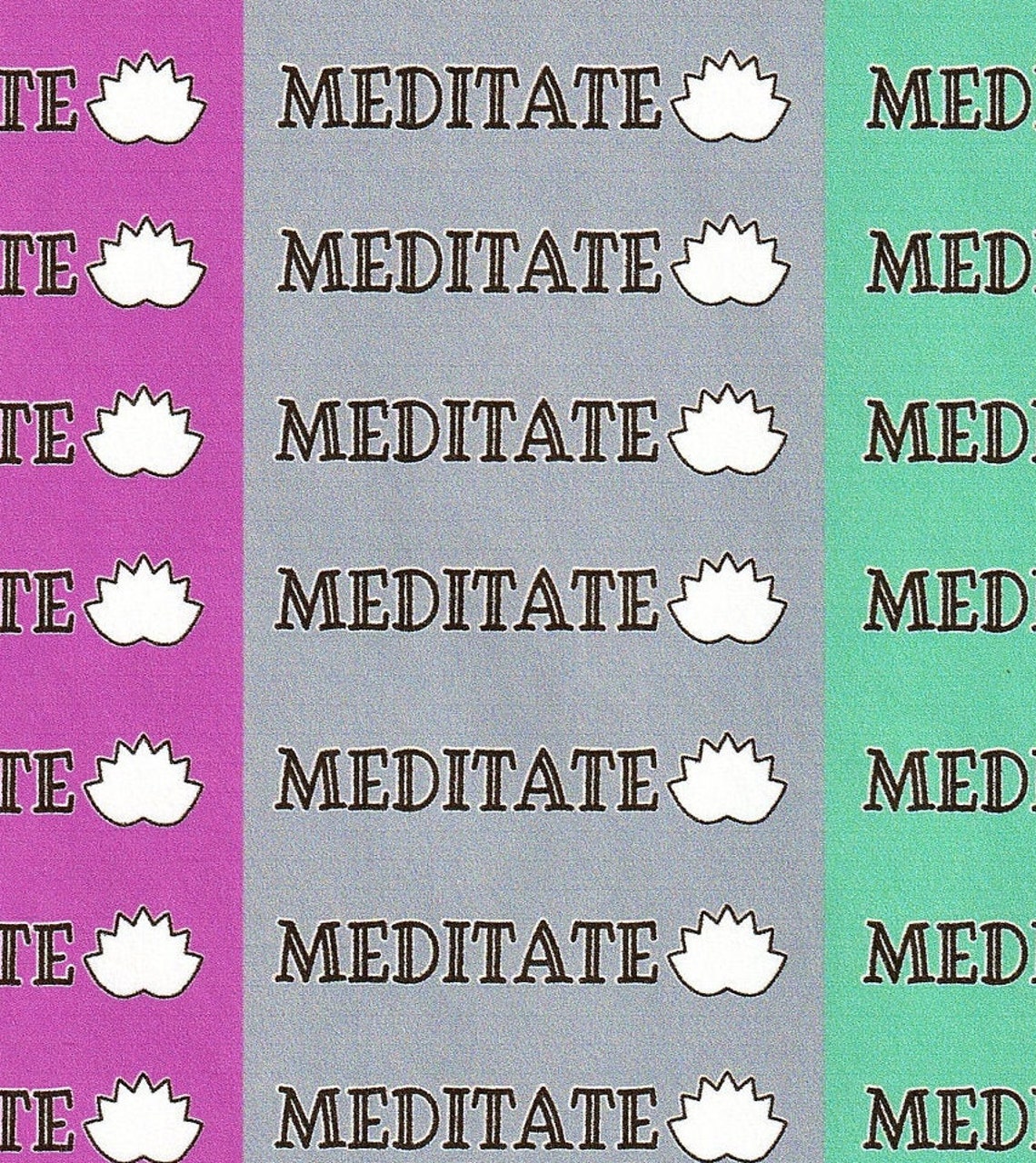 Meditation Stickers Daily Meditation Planner Stickers - Etsy