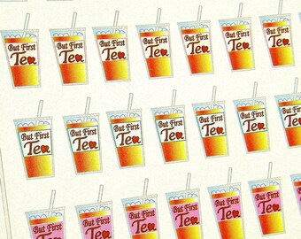 Sweet Tea Stickers Iced Tea Stickers Sweet Tea Planner | Etsy