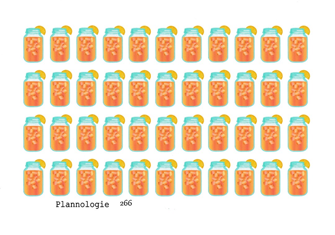 Sweet Tea Stickers - Iced Tea Stickers - Sweet Tea Planner Stickers ...