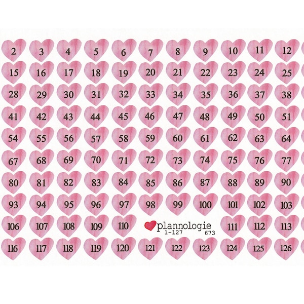 Small Heart Stickers - Etsy