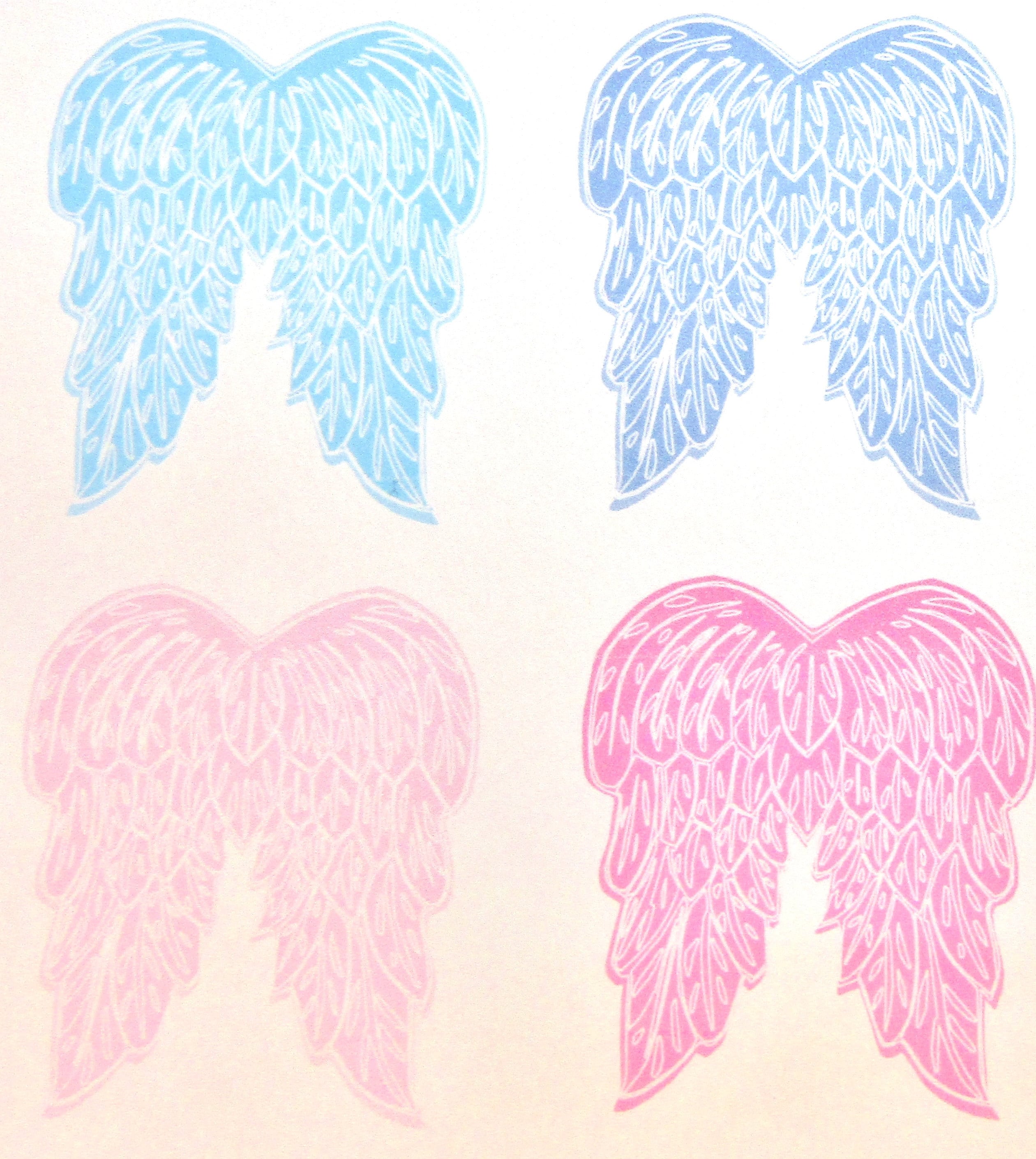 Angel Wings Stickers Planner Stickers BUJO Stickers Wing | Etsy