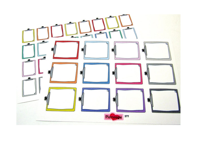 Clipboard Doodle Stickers Study Exam Test School Stickers - Etsy