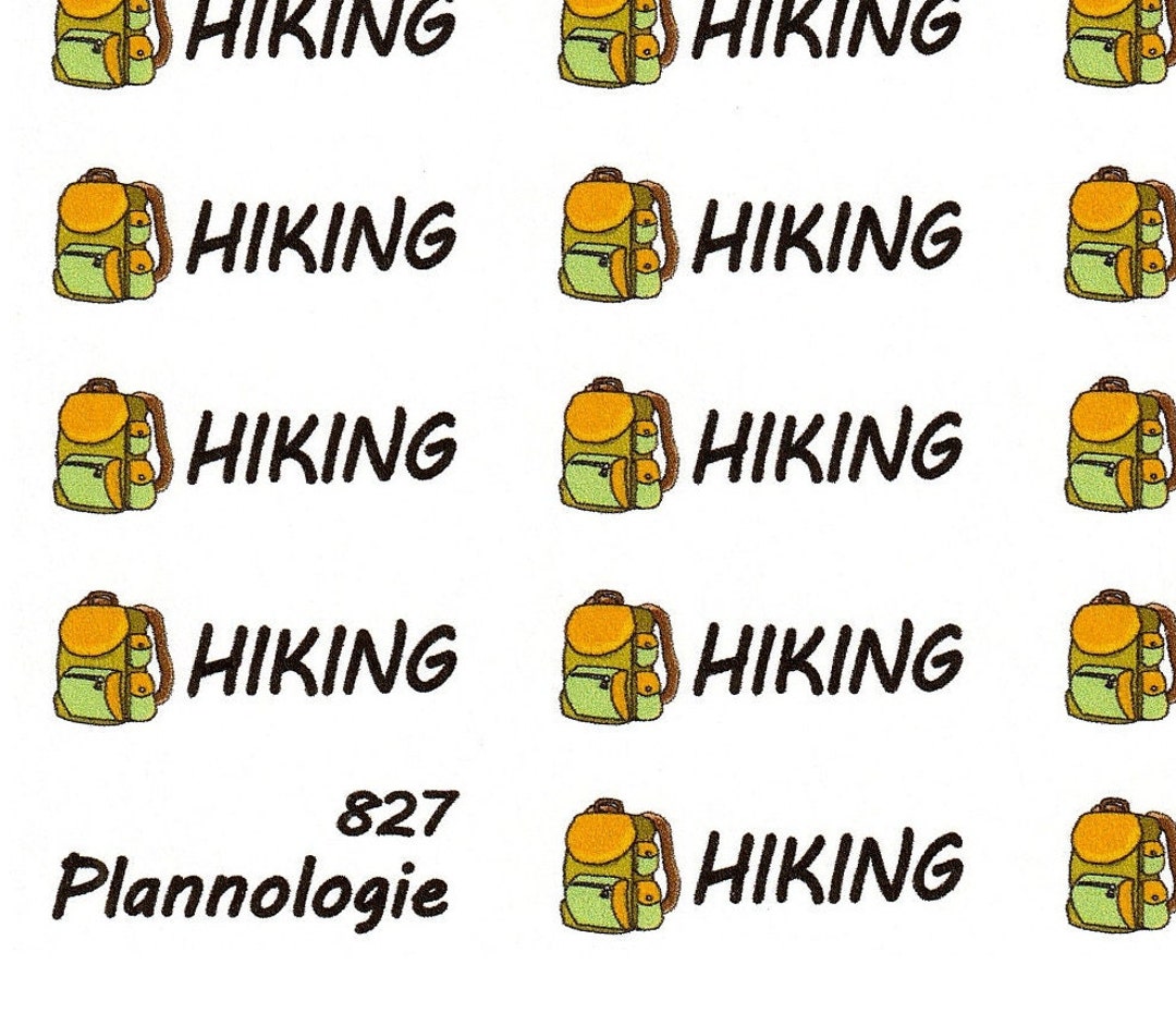 Hiking Stickers | Walking Stickers | Exploring | Trail Blazing ...
