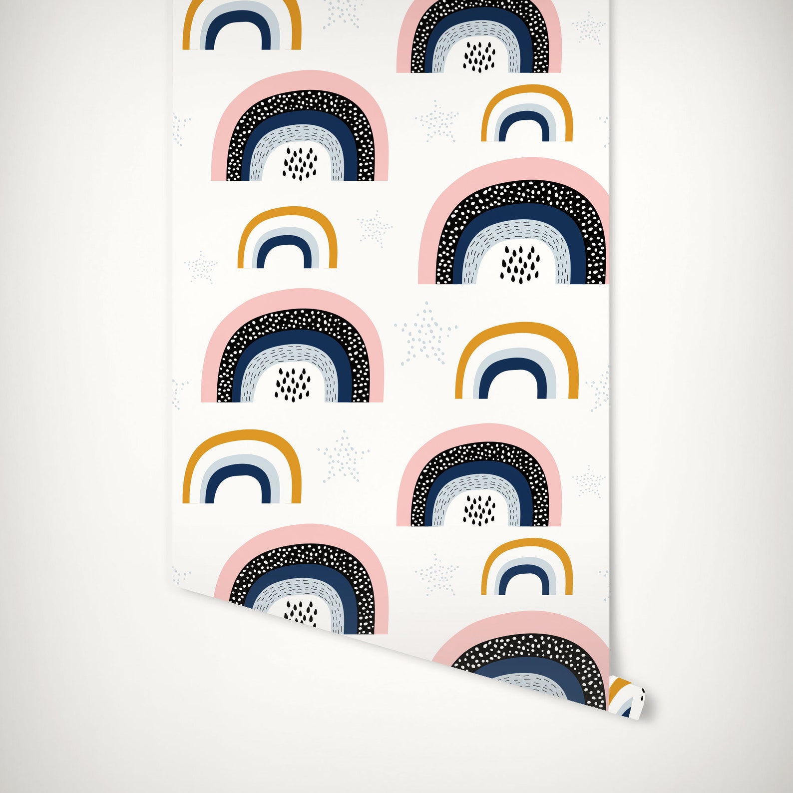 Rainbows Wallpaper Removable Wallpaper Self Adhesive - Etsy UK